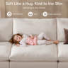 Latitude Run® 110" Comfy Cloud Couch Modular Sectional Sofa For Living ...
