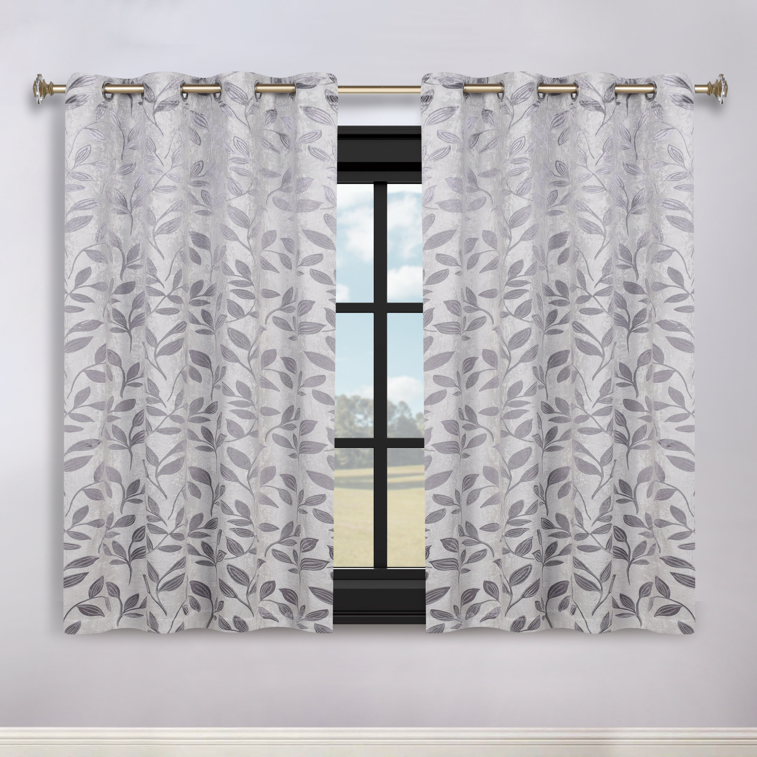 Laurel Foundry Modern Farmhouse® Finklea Floral Room Darkening Grommet ...
