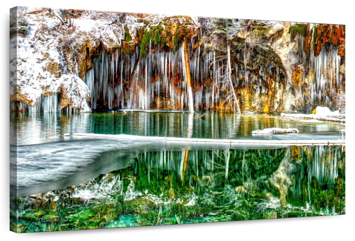 Loon Peak® A Serene Chill Hanging Lake Colorado Panorama | Wayfair