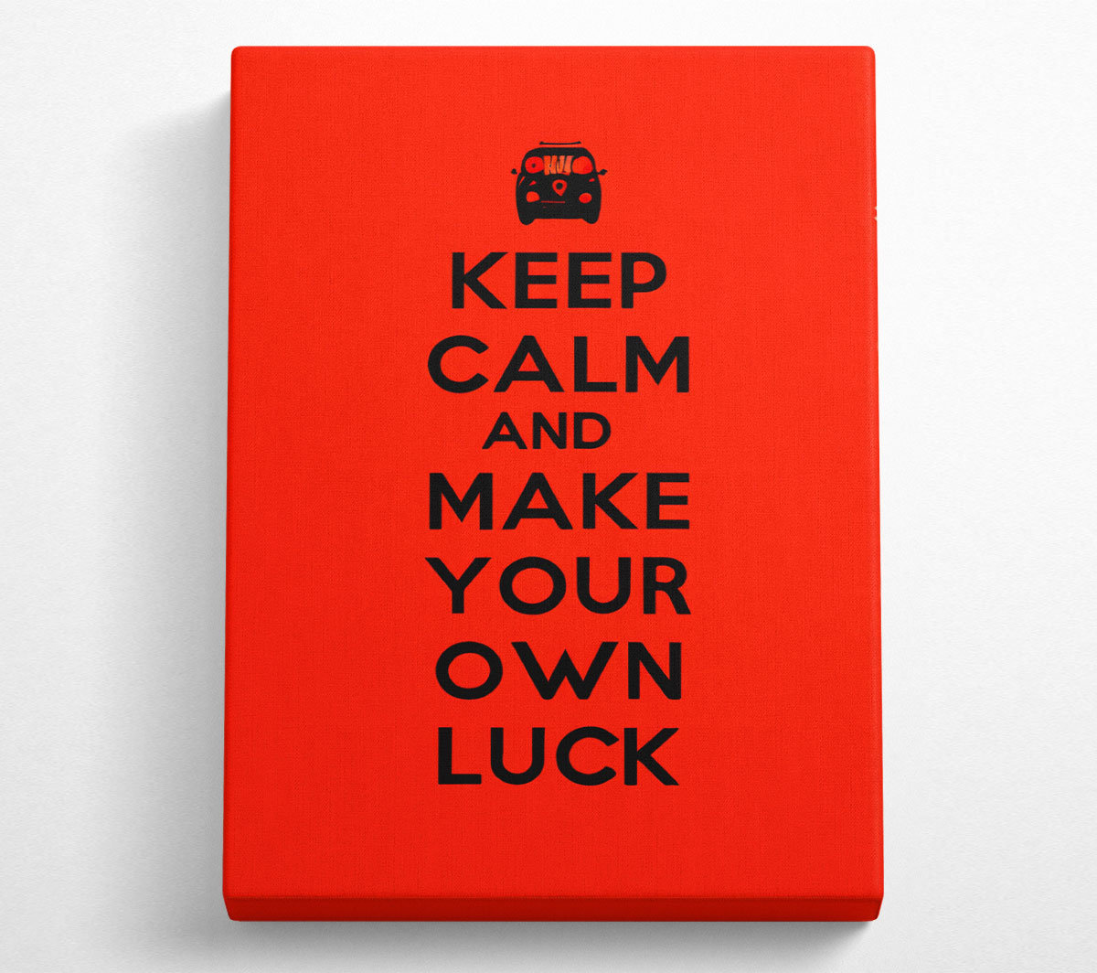 Happy Larry Keep Calm Luck - Print | Wayfair.co.uk
