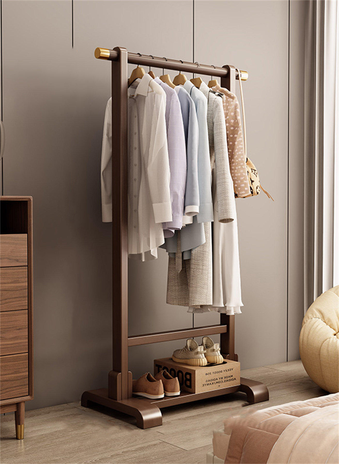 Thrones Designs Nan Bamboo Art Clothes And Hat Stand - Wayfair Canada