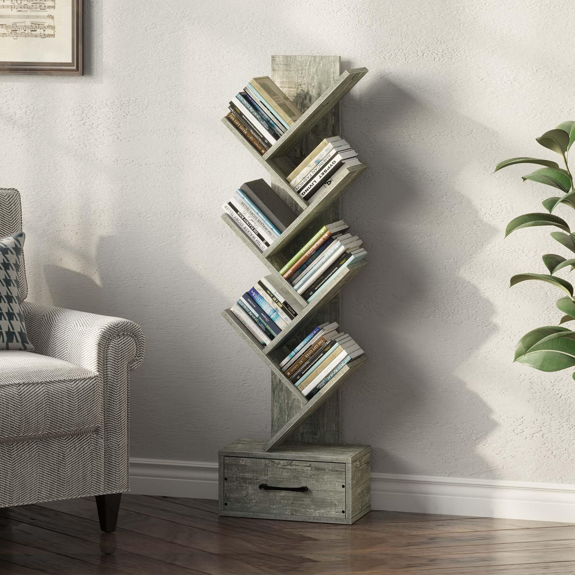 George Oliver Roemer Step Bookcase - Wayfair Canada