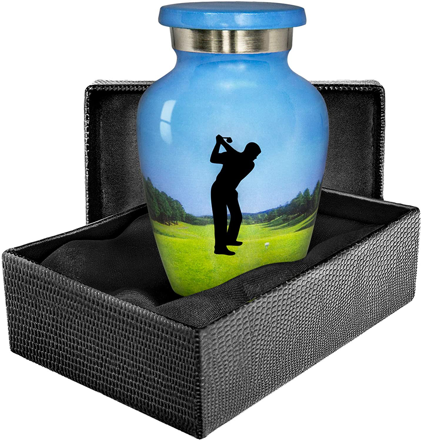 East Urban Home The19th Hole Mens Golf Small Keepsake Urn - Qnty 1 - A ...