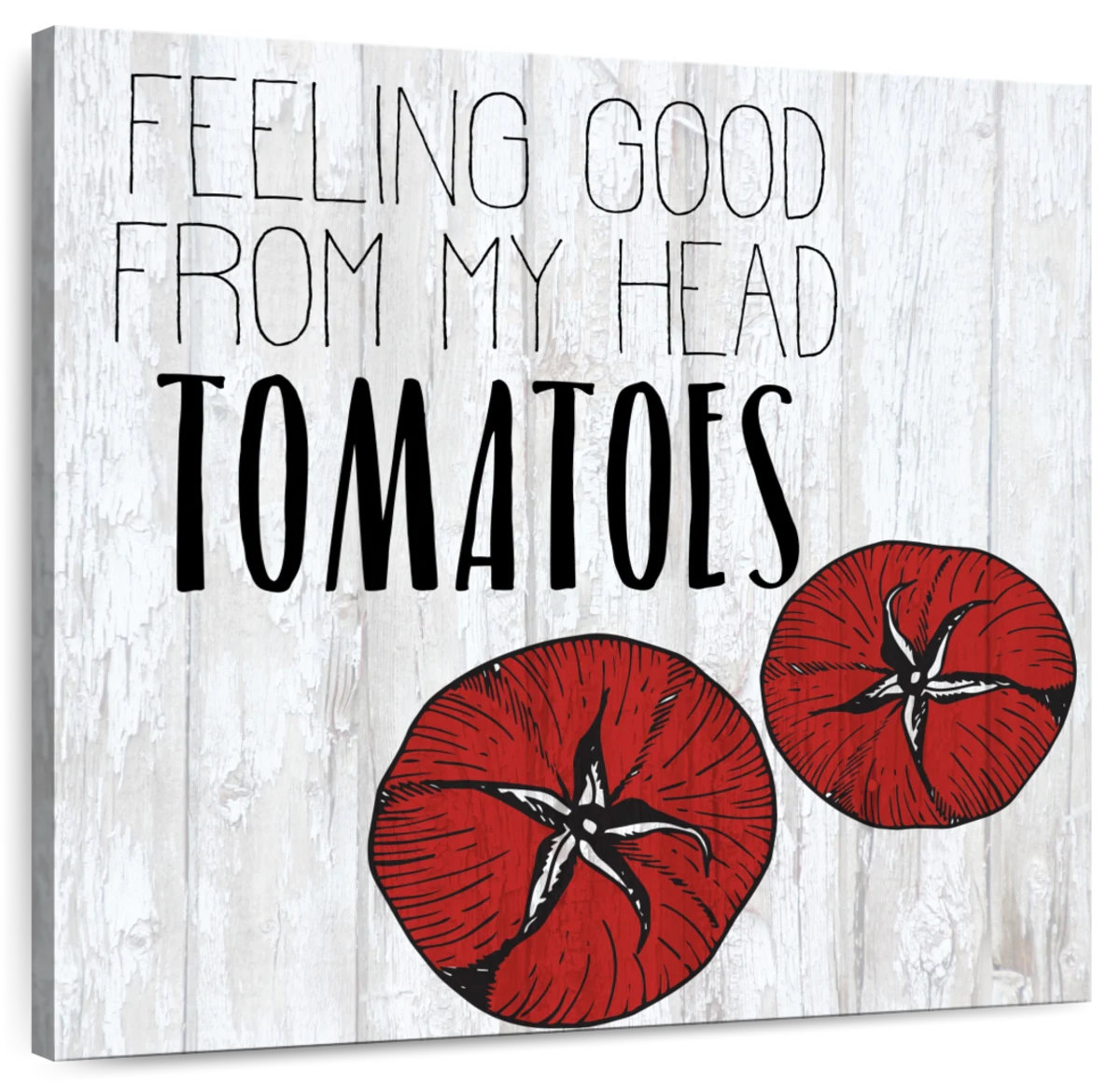 Ebern Designs Tergel Witty Vegetables V | Wayfair