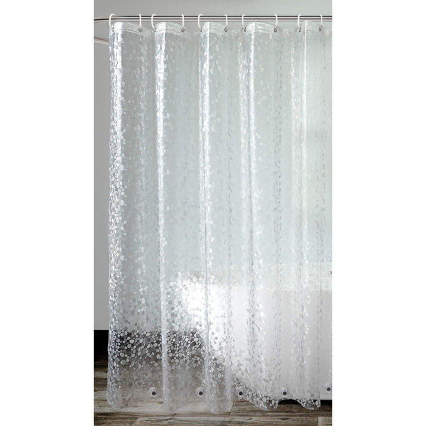 Symple Stuff Extra Long Eva Shower Curtain Liner, Heavy Duty Shower ...