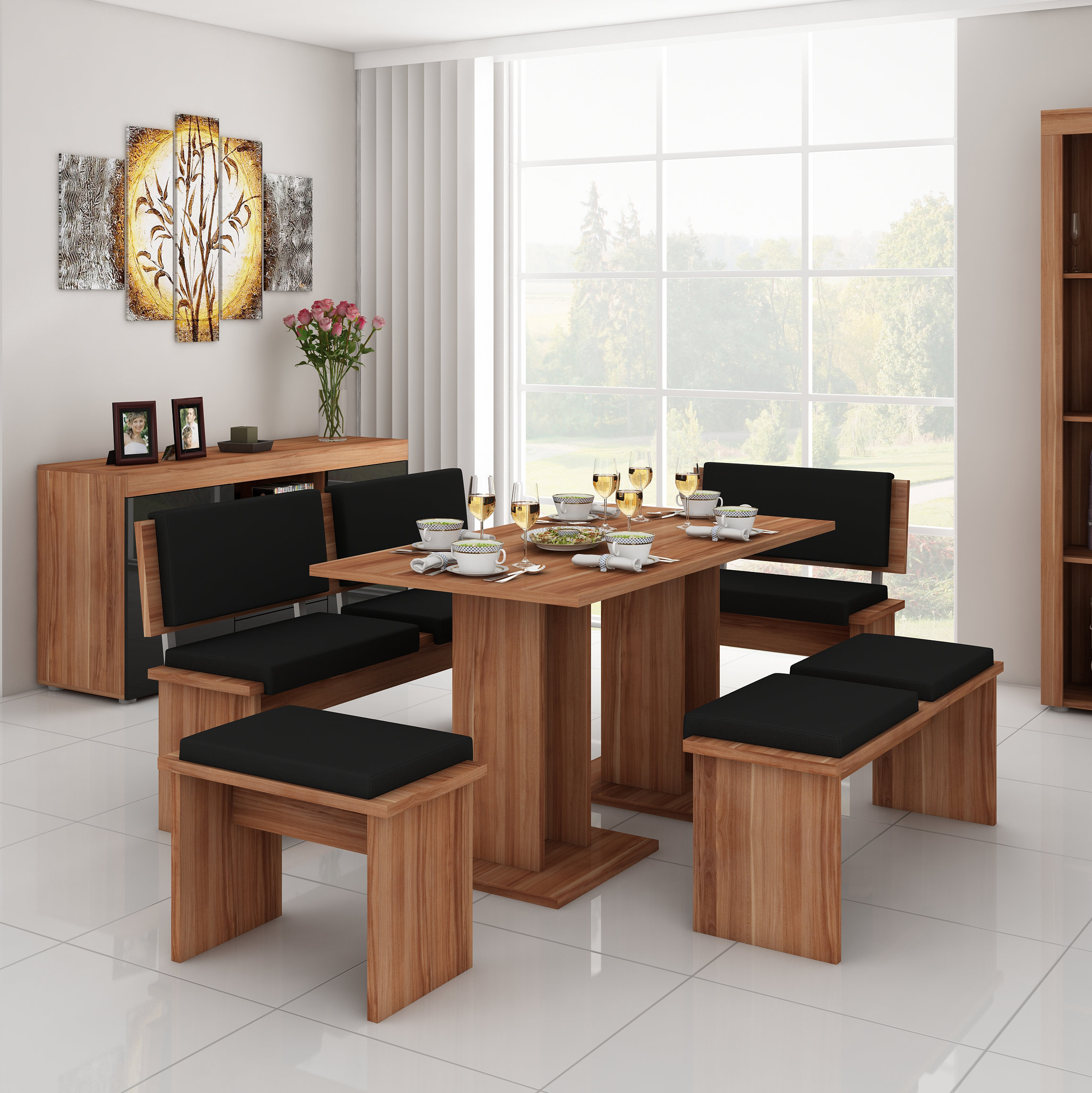 Loon Peak Clarendon 6 - Person Dining Set & Reviews - Wayfair Canada