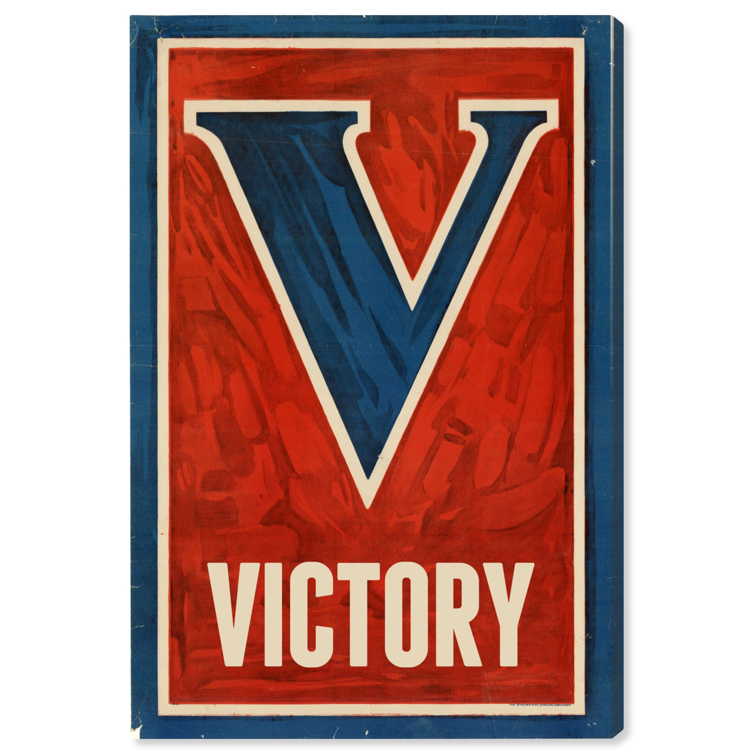 Art Remedy Letters and Calligraphy Victory Alphabet - Painting Print on ...