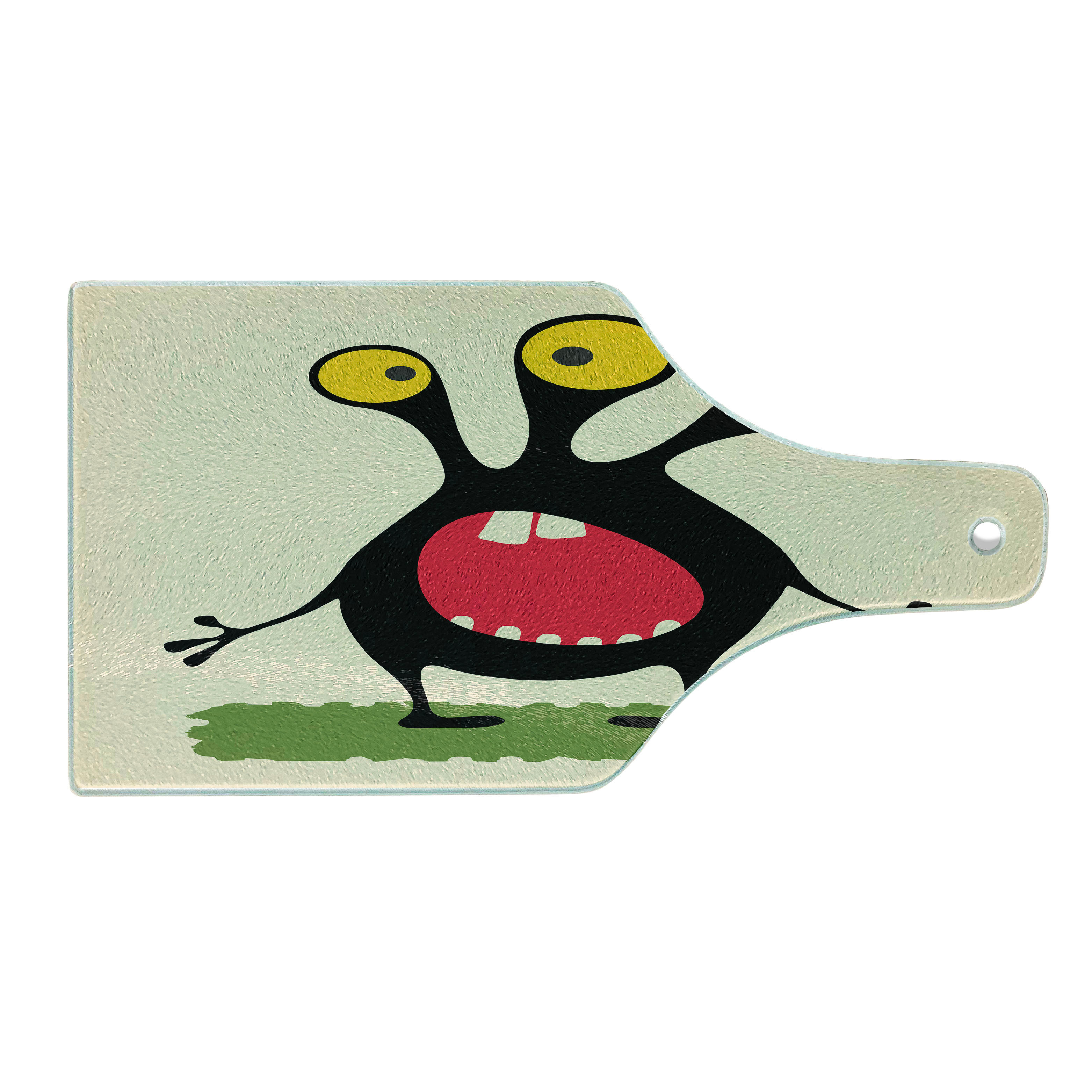East Urban Home Glass Alien Cutting Board | Wayfair