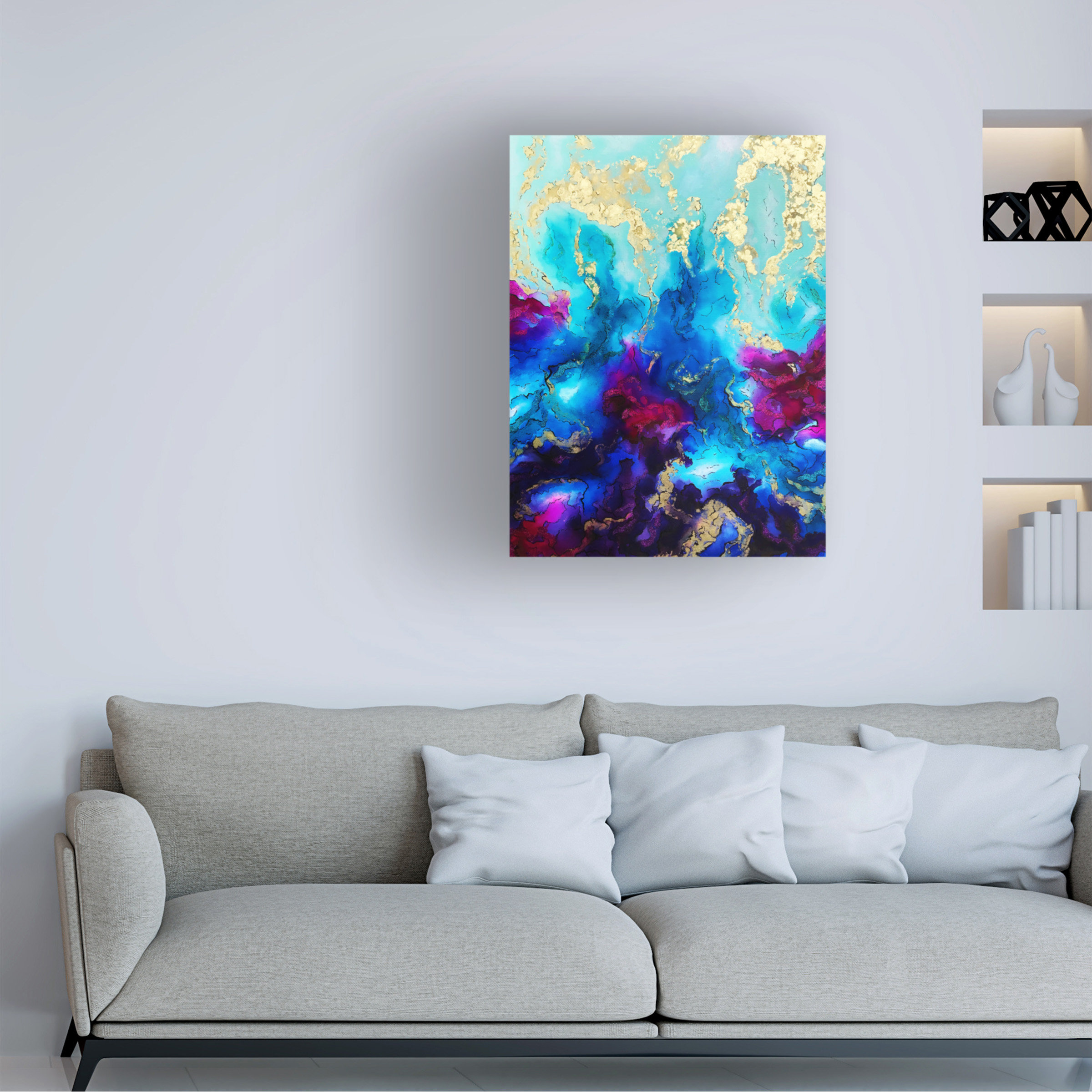 Trademark Art Modern & Contemporary Andromeda On Canvas by Alyson ...