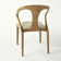 AllModern Downham Solid Wood Upholstered Dining Chair & Reviews | Wayfair