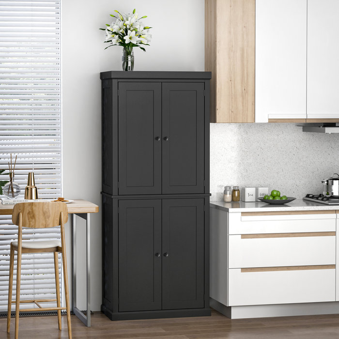 HomCom 72.5'' Kitchen Pantry & Reviews | Wayfair