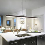 17 Stories Raquan 3 - Light Dark Blue Kitchen Island Pendant - Wayfair ...