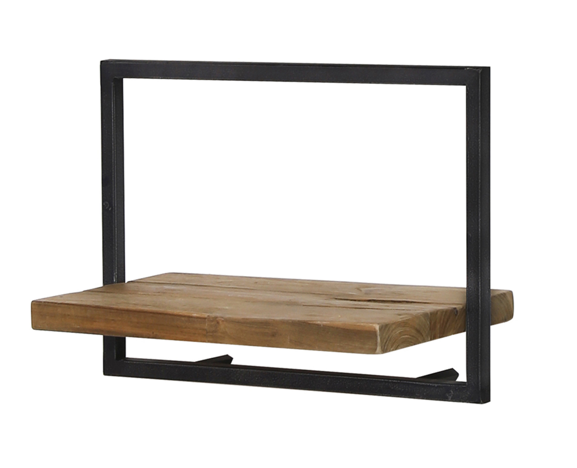 Steelside™ Wide Metal Frame Wall Shelf & Reviews | Wayfair