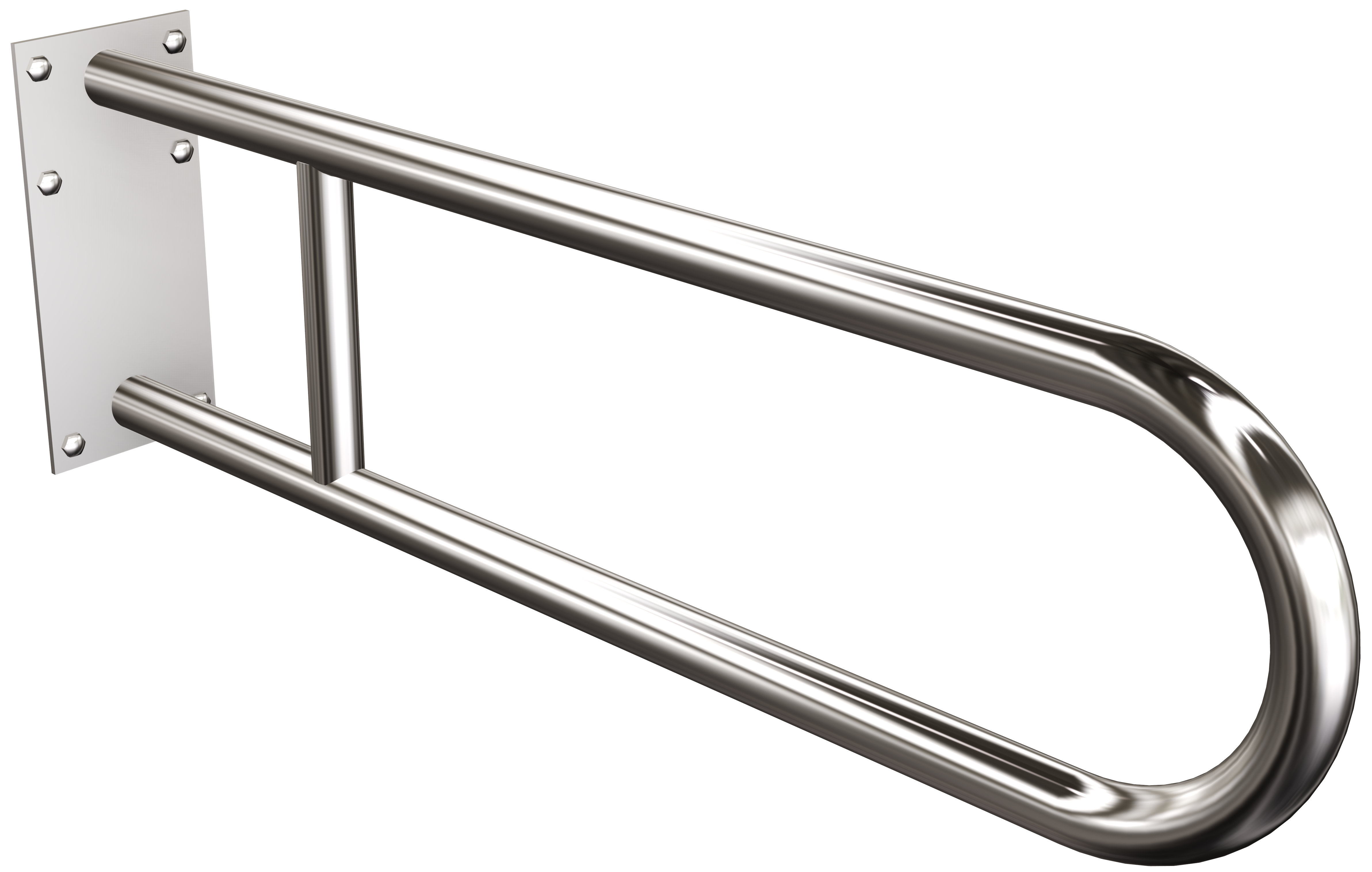 Belfry Bathroom Benoit Semicircular 9cm Grab Bar | Wayfair.ie