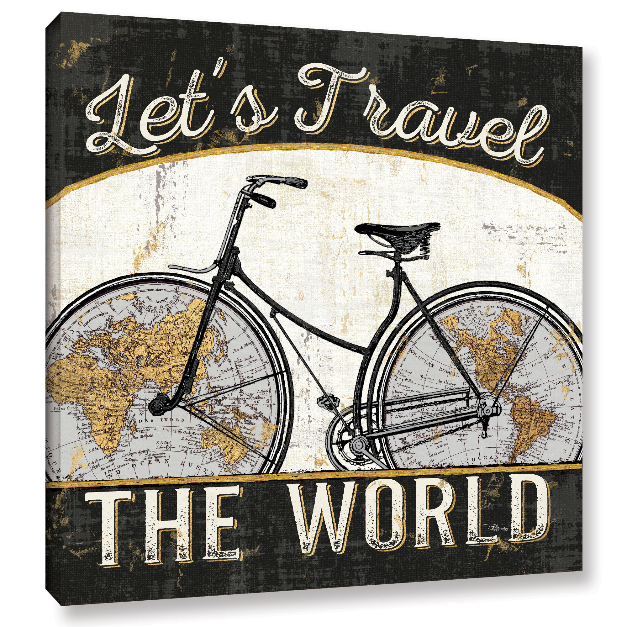 Trinx Worldride II Gallery Wrapped Canvas - Wayfair Canada