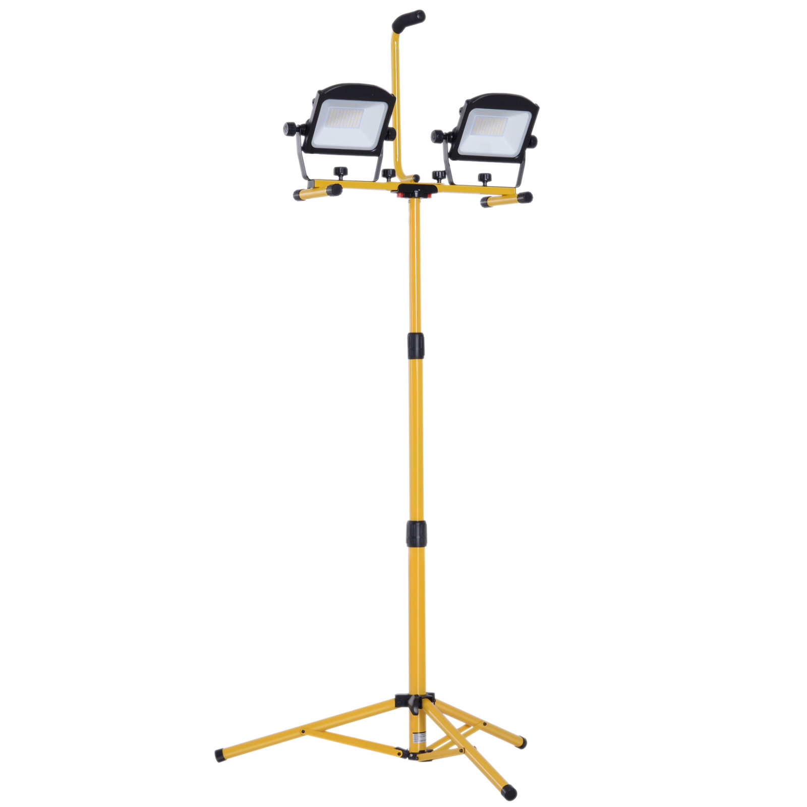 HomCom Dual Head 100W LED Work Flood Light "& Reviews" | Wayfair