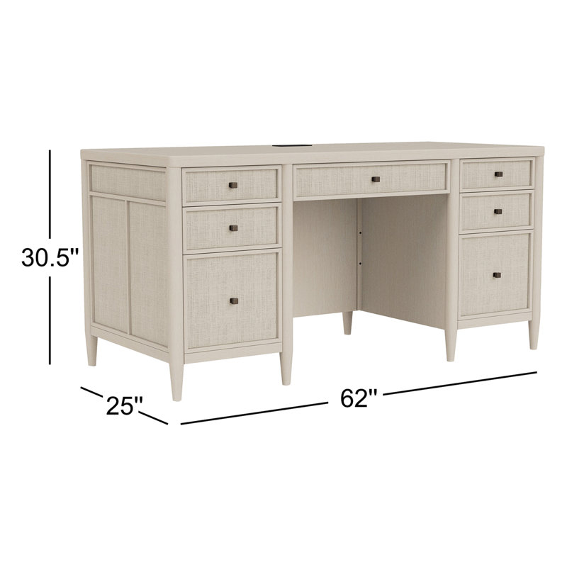 Birch Lane™ Shannen 62'' Executive Desk & Reviews - Wayfair Canada