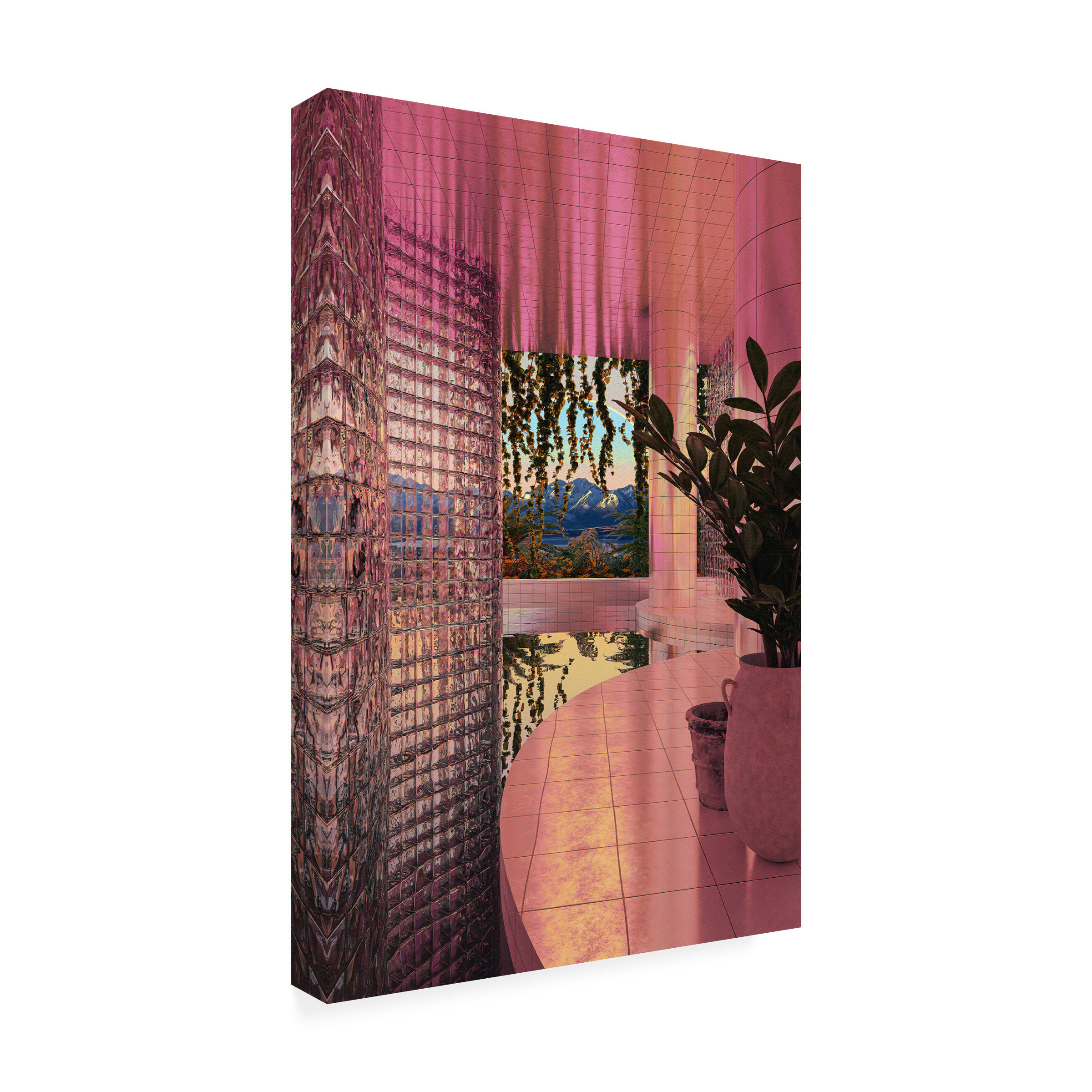 Ebern Designs DEKIMBE MURRAY INDOOR POOL Canvas Art - Wayfair Canada