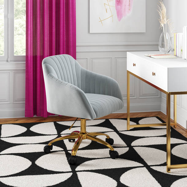Willa Arlo Interiors Casimir Velvet Task Chair & Reviews | Wayfair
