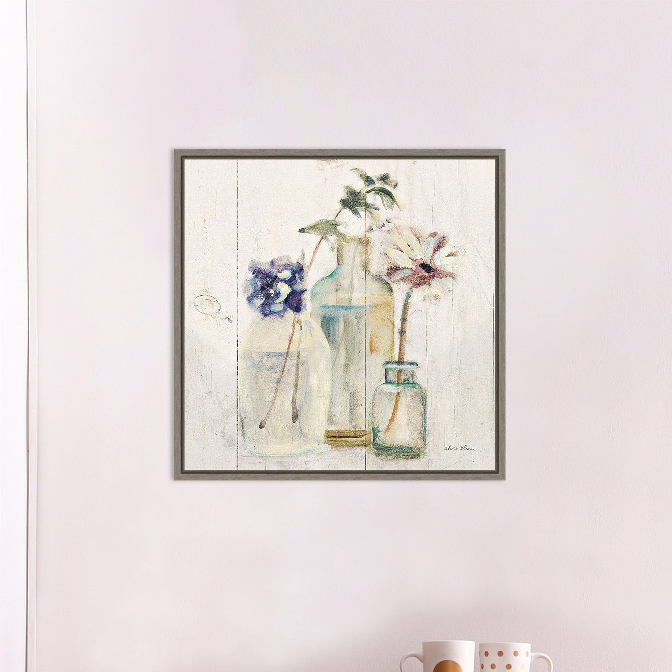 August Grove® " Blossoms On Birch III " by Cheri Blum | Wayfair