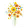 Rosalind Wheeler Sunshine Bouquet I On Canvas by Danhui Nai Print | Wayfair