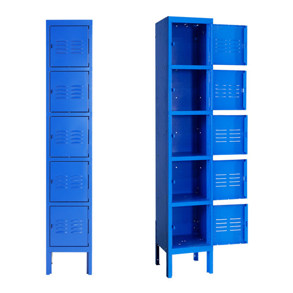 SUNCROWN Metal 5 - Tier 12'' Employee Locker & Reviews | Wayfair