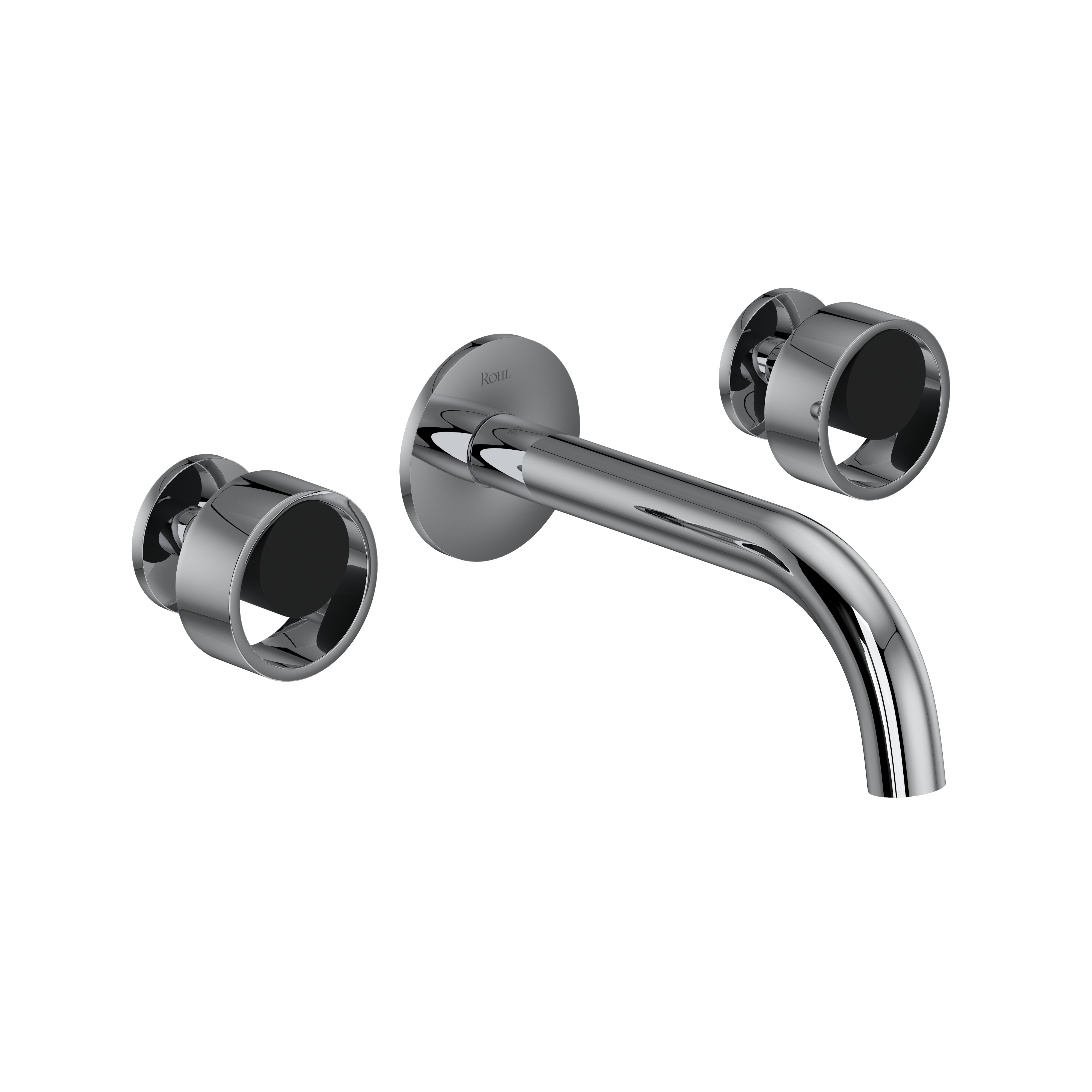 Rohl Eclissi Wall Mount Lavatory Faucet Trim With C-Spout | Wayfair