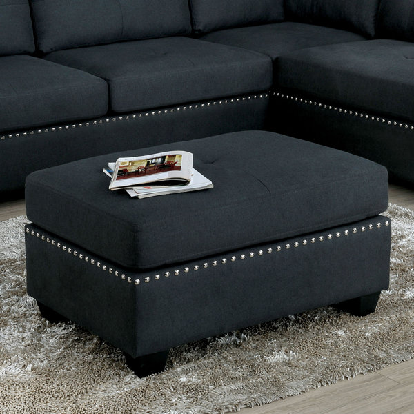 Rosdorf Park Pointer Upholstered Ottoman | Wayfair