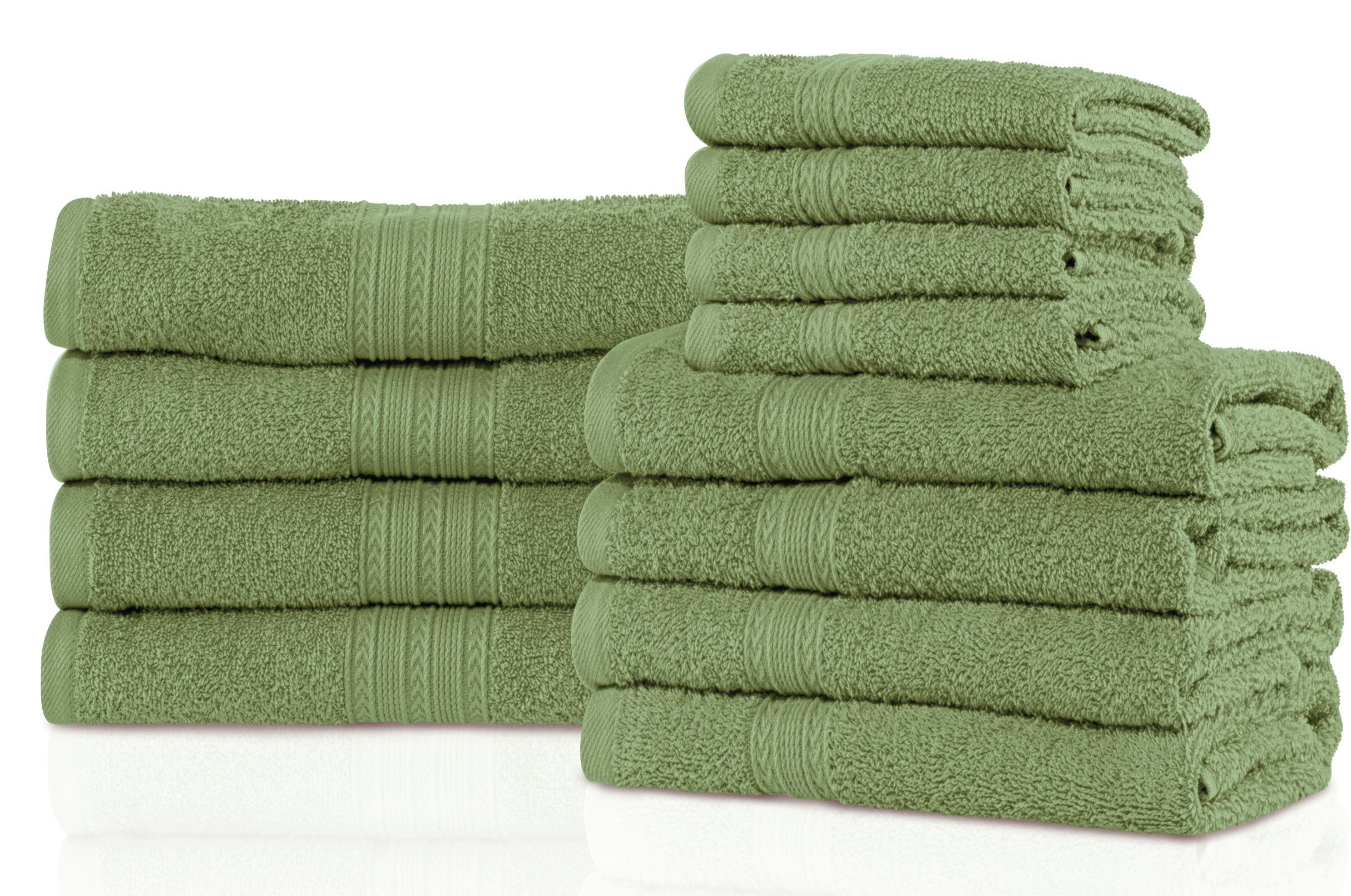 Birch Lane™ Everina 12 Piece 100% Cotton Towel Set & Reviews | Birch Lane