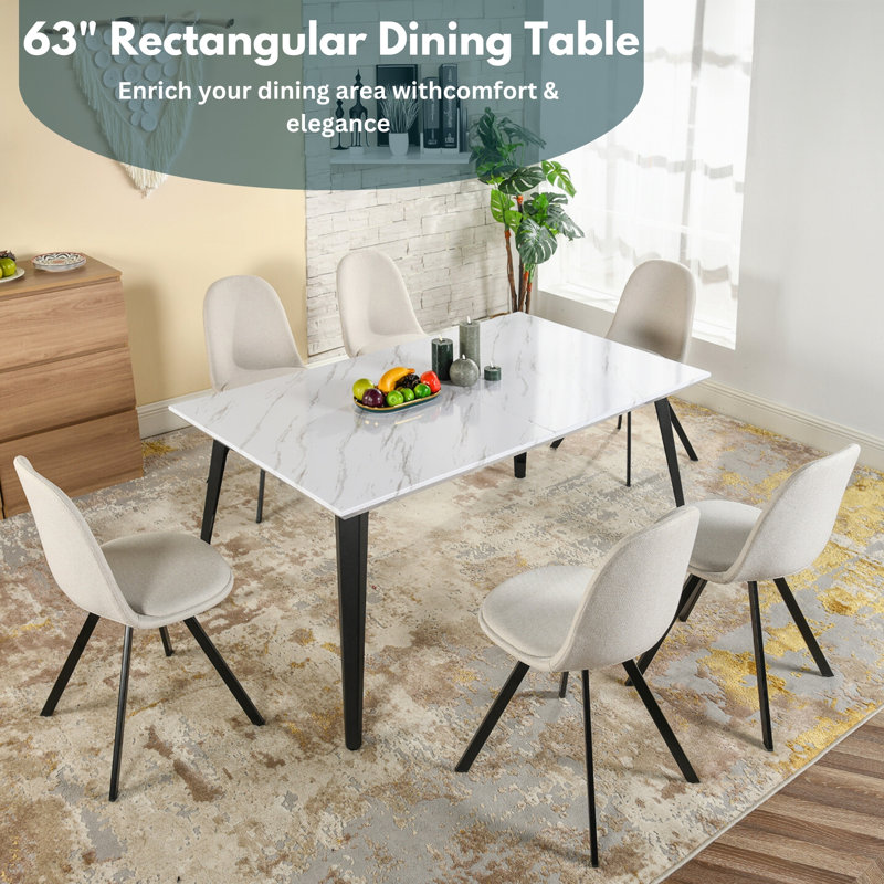 Wrought Studio™ Dining Table Set | Wayfair