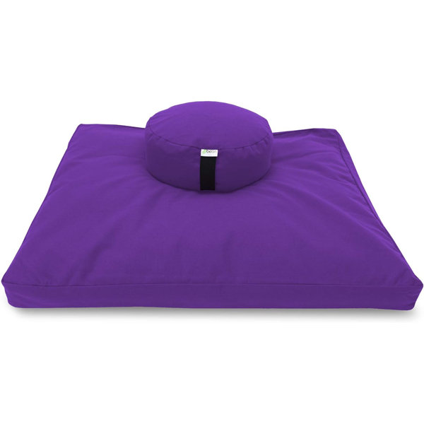 Bean Products Handcrafted Organic Cotton Zafu and Zabuton Meditation ...