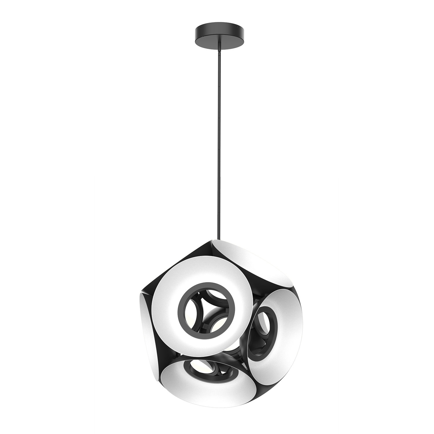 Kuzco Lighting Magellan 12 - Light Unique Geometric LED Pendant | Perigold