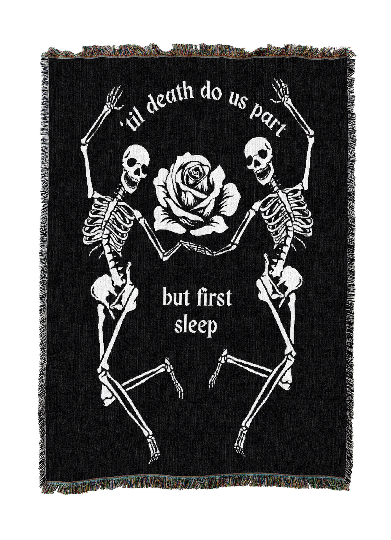 Pure Country Weavers Til Death Do Us Part Tapestry Throw Blanket Woven ...