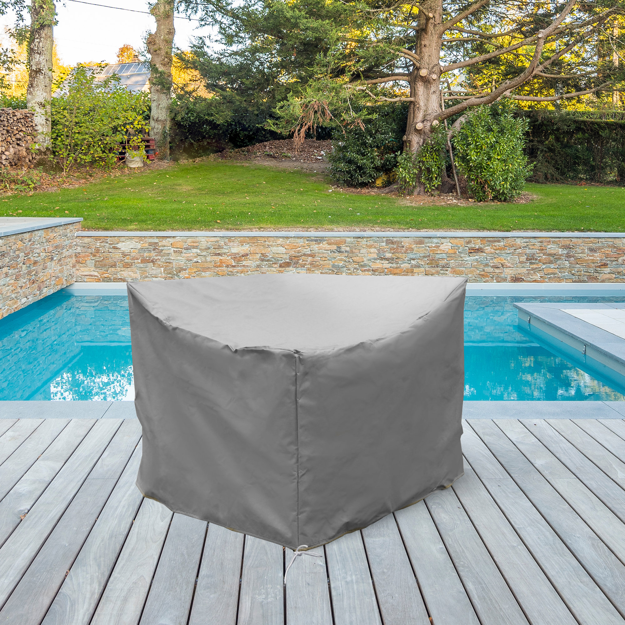 Rebrilliant Monaco Protective 5 Piece Water Resistant Patio Chair ...