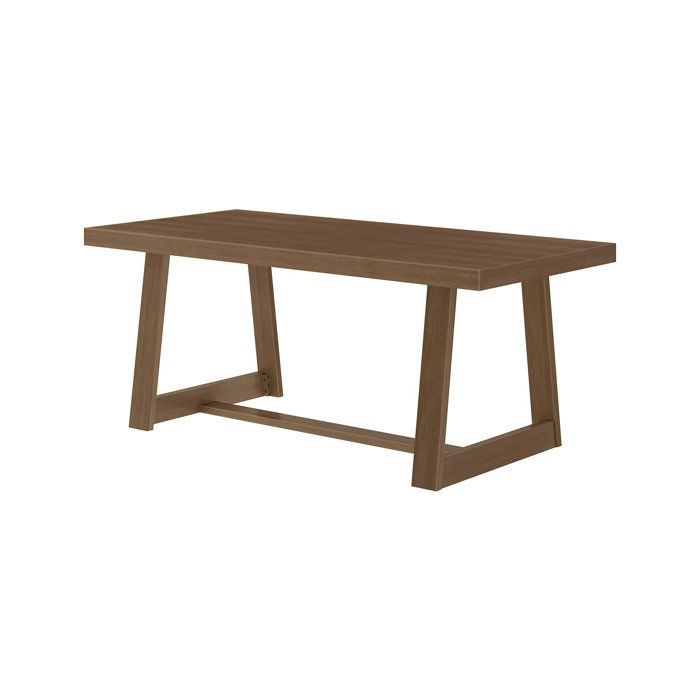Wade Logan® Linzy Solid Wood Dining Table & Reviews | Wayfair