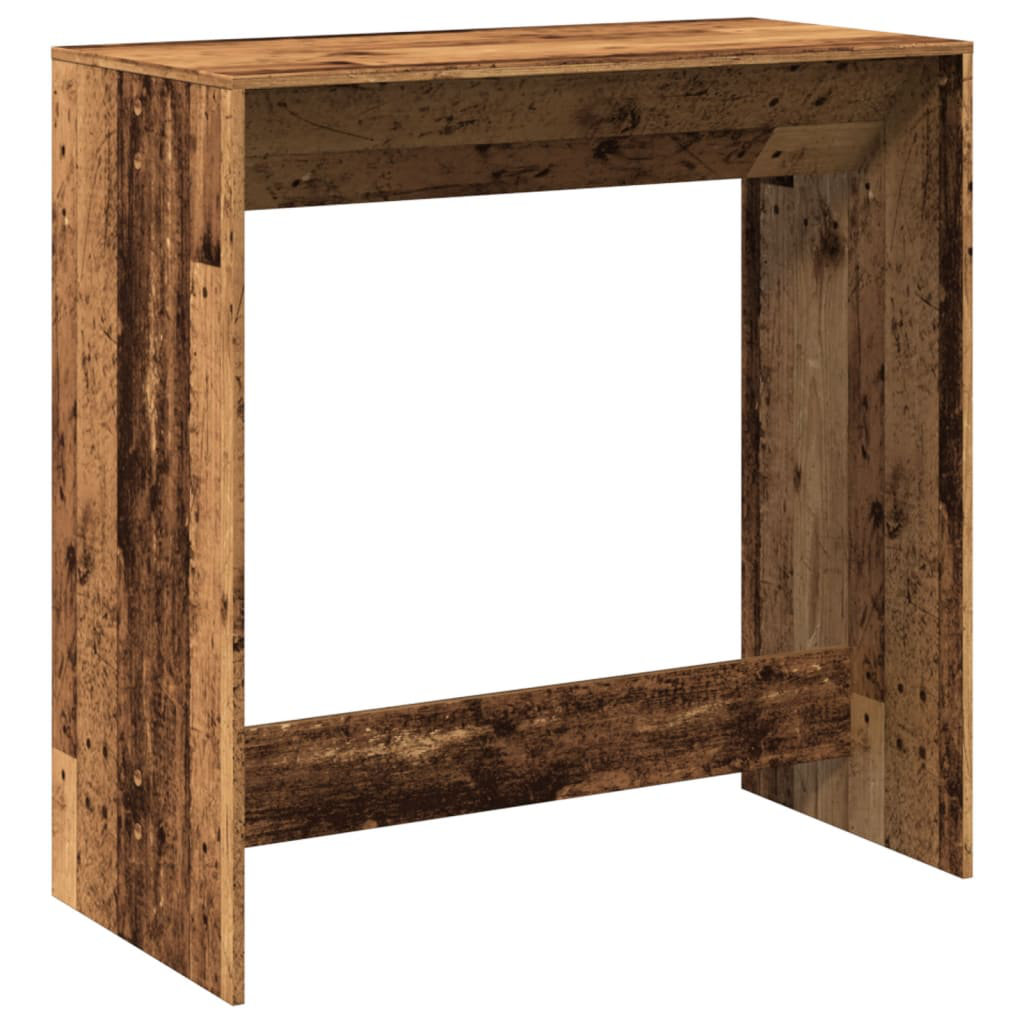 Ophelia & Co. Bar Table Distressed Wood Engineered Wood Tall Table ...