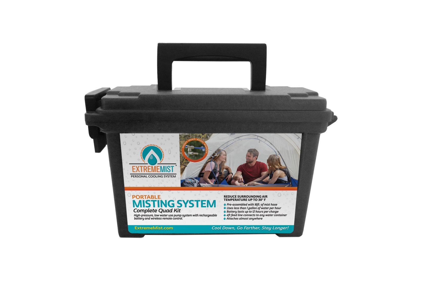 ExtremeMist Portable Misting System Four Nozzle Kit | Wayfair