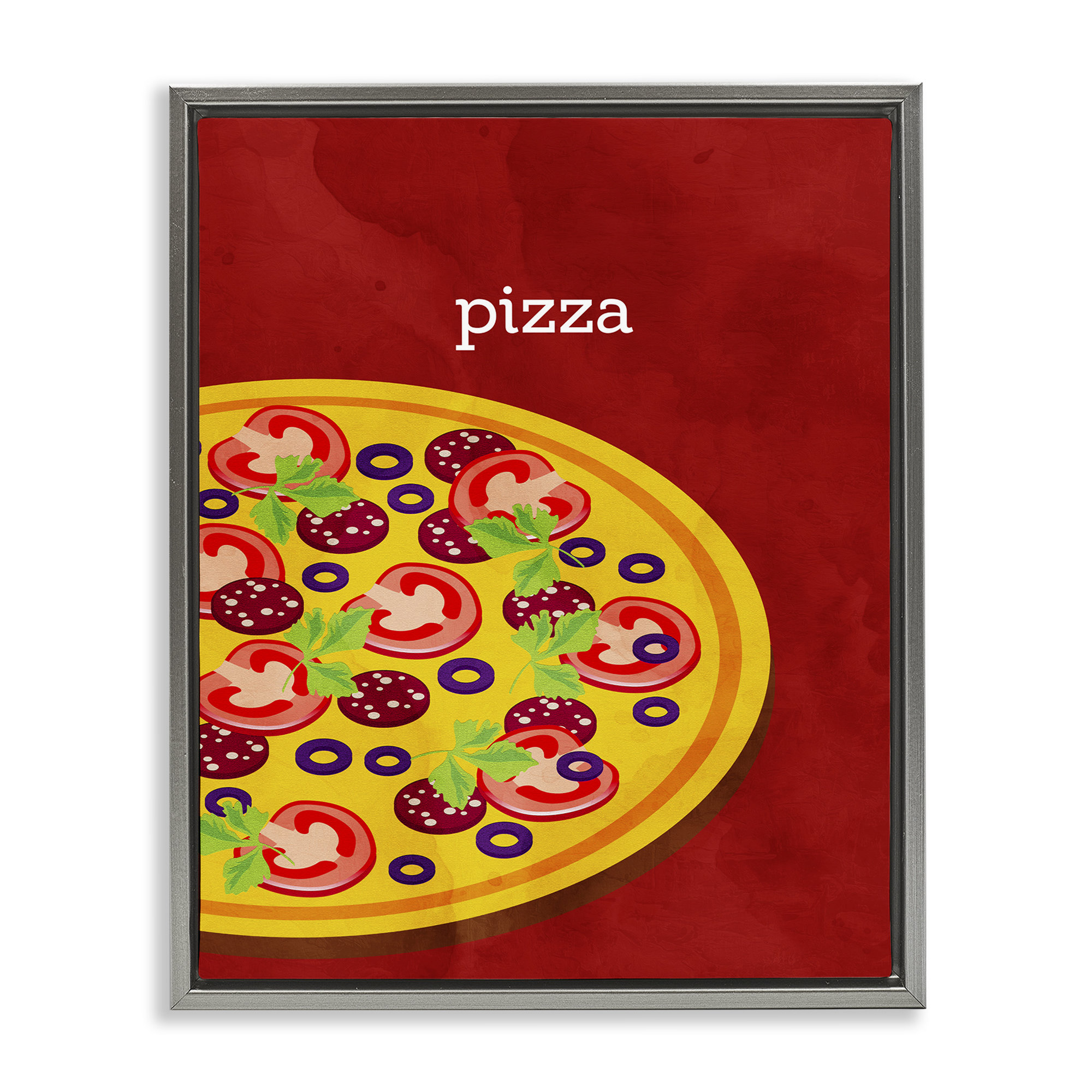 pizza frame design