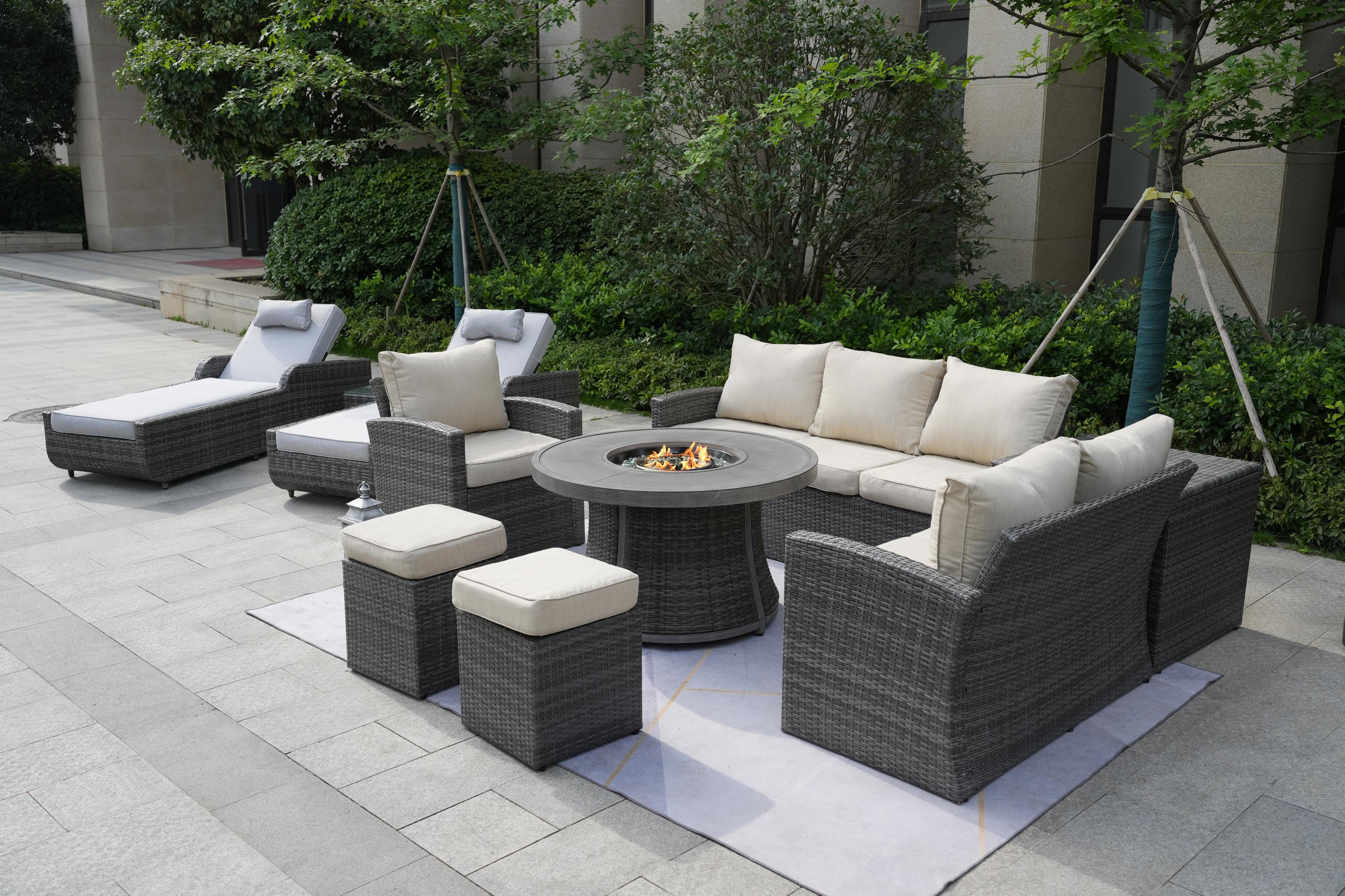 Primestok 10 Piece Sofa Seating Group with Cushions | Wayfair