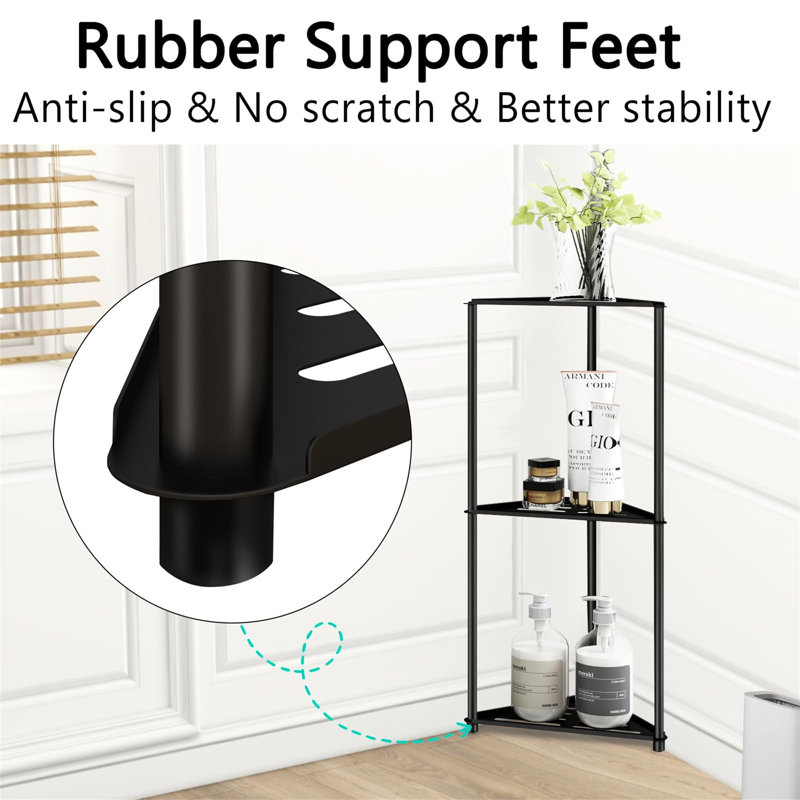 Rebrilliant Standing Shower Caddy Corner | Wayfair