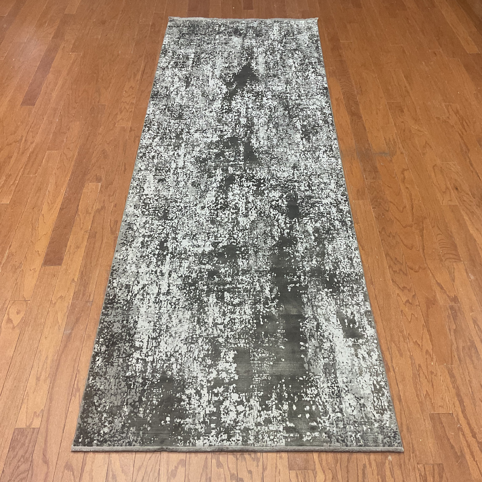 17 Stories Turkish Modern Erased Design Wool & Silk Rug - Wayfair Canada