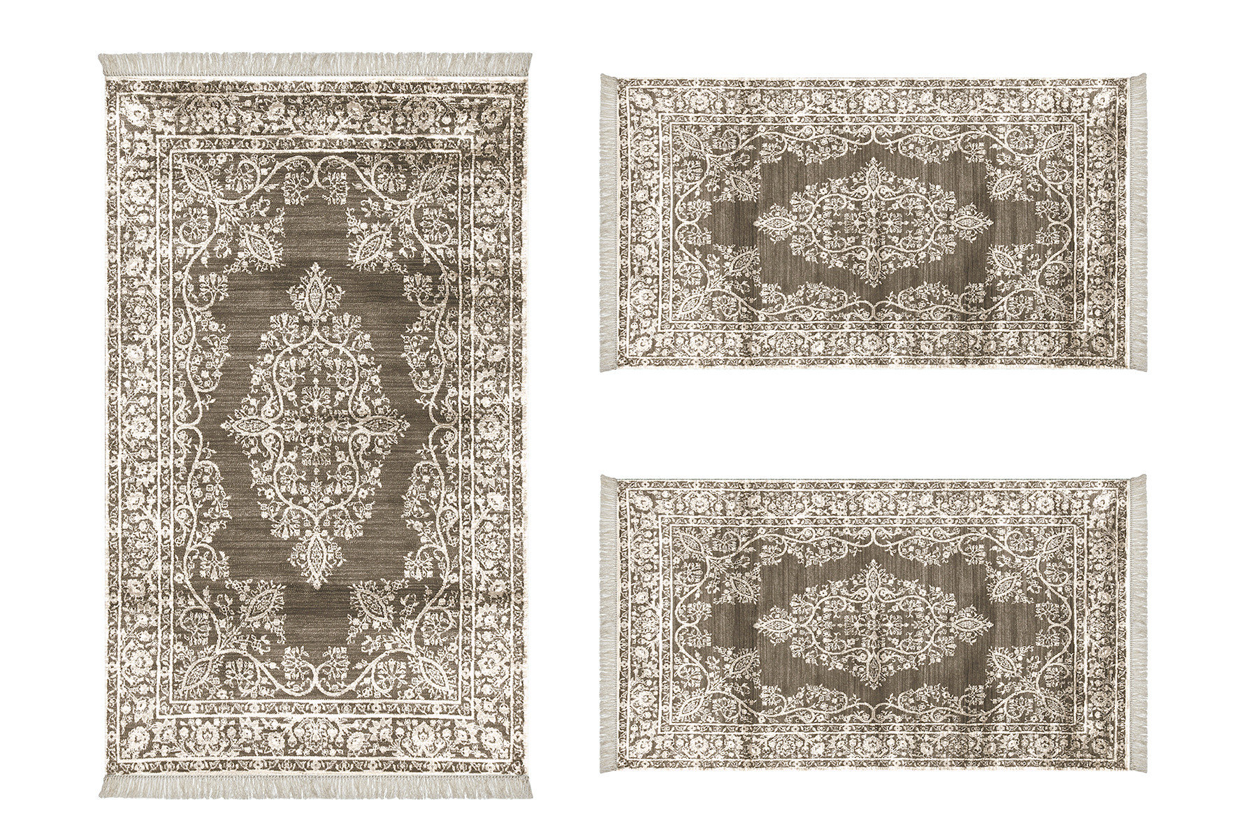 East Urban Home Rectangle Benfield Oriental Machine Woven Polyester ...