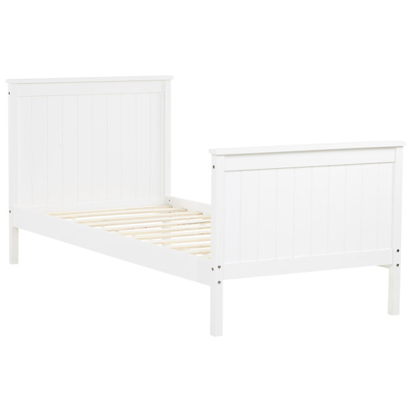 House of Hampton Alivia European Single (90 X 200Cm) Solid Wood Bed by ...