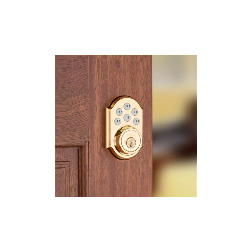 Polished Brass Smart & Electronic Door Locks You'll Love | Wayfair