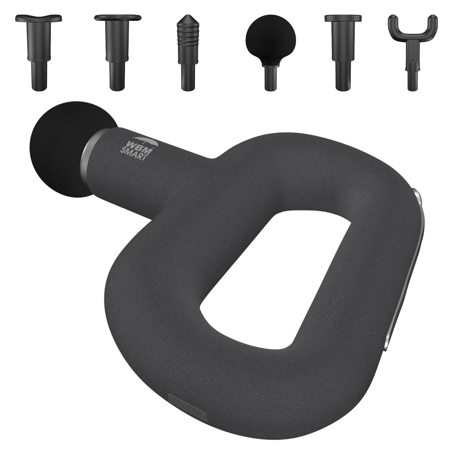 WBM Smart Muscle Massage Gun- Deep Tissue Massager with 3 Speed Modes ...