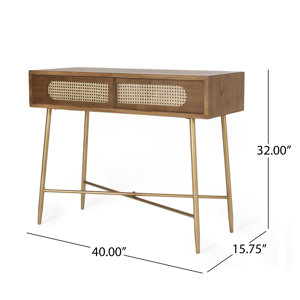 Mercer41 40" Console Table & Reviews | Wayfair