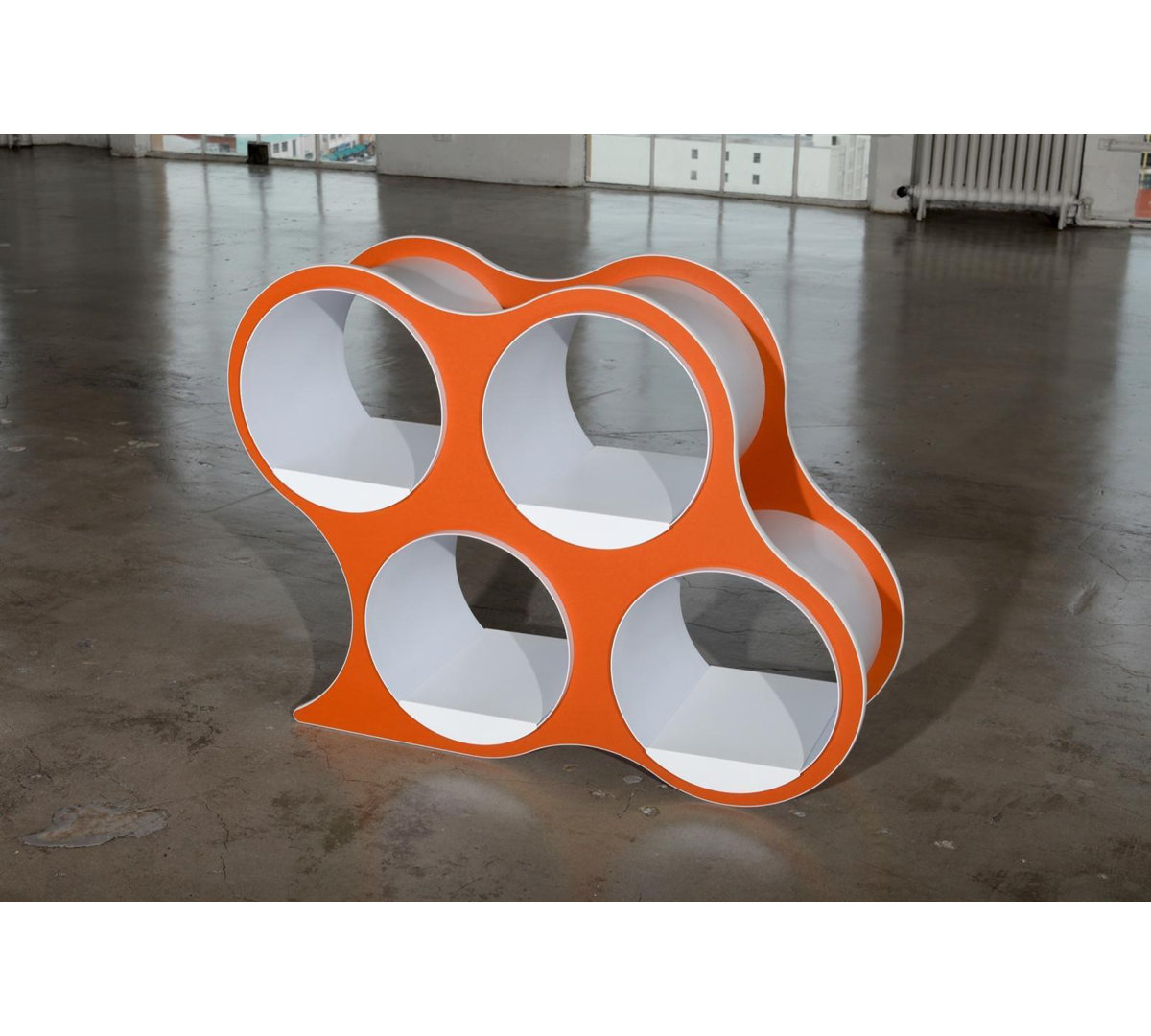 Scale 1:1 BOLLA POP Geometric Bookcase, 4 Shelves | Wayfair