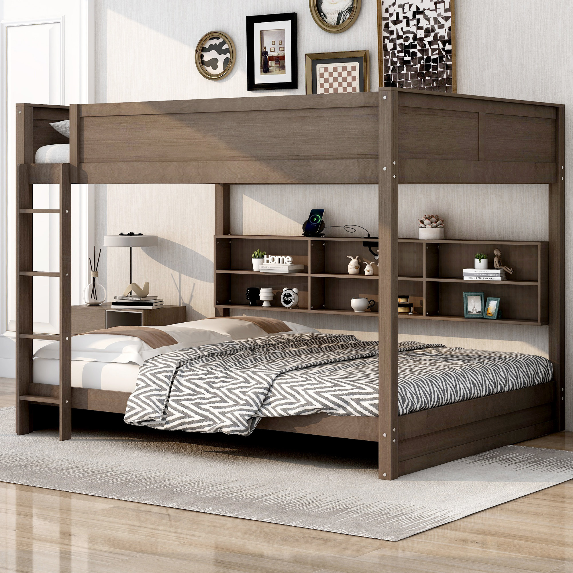 Bunk Bed Queen Over Fullnull