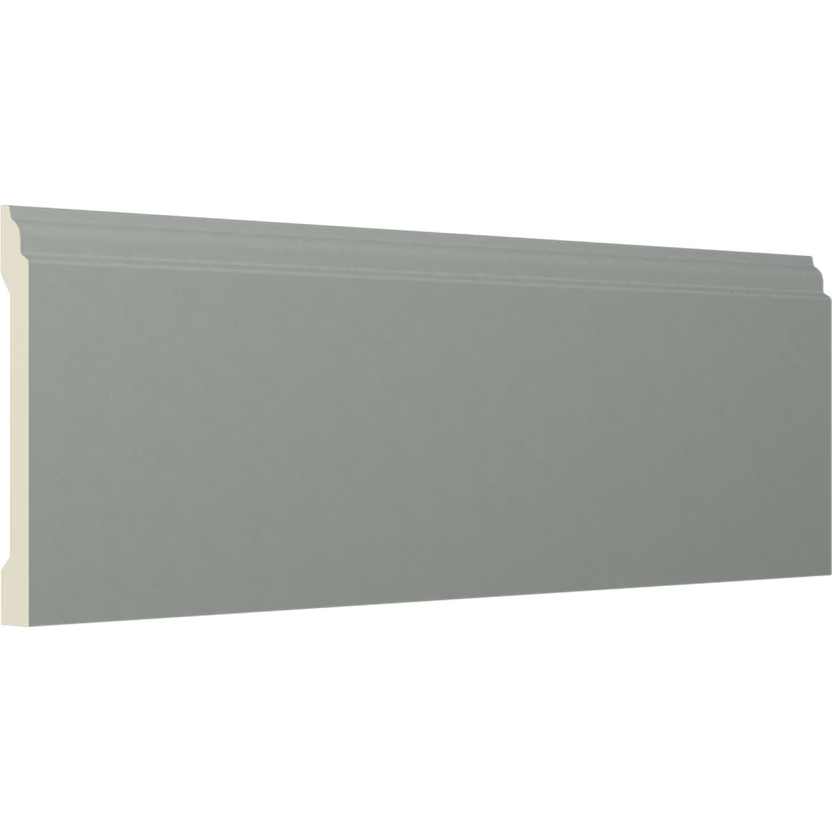 Ekena Millwork 5 7/8"H x 5/8"P x 94 1/2"L Remington Baseboard Moulding ...