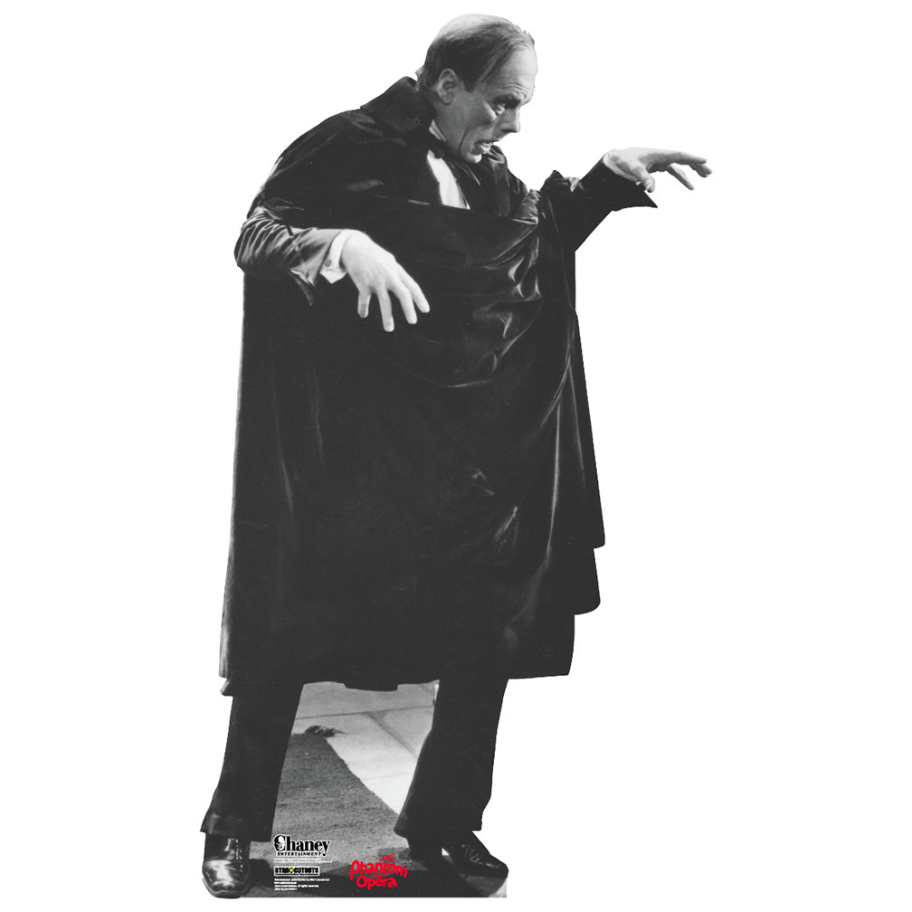 Star Cutouts 68" Phantom Of The Opera Lon Chaney Cardboard Cutout ...